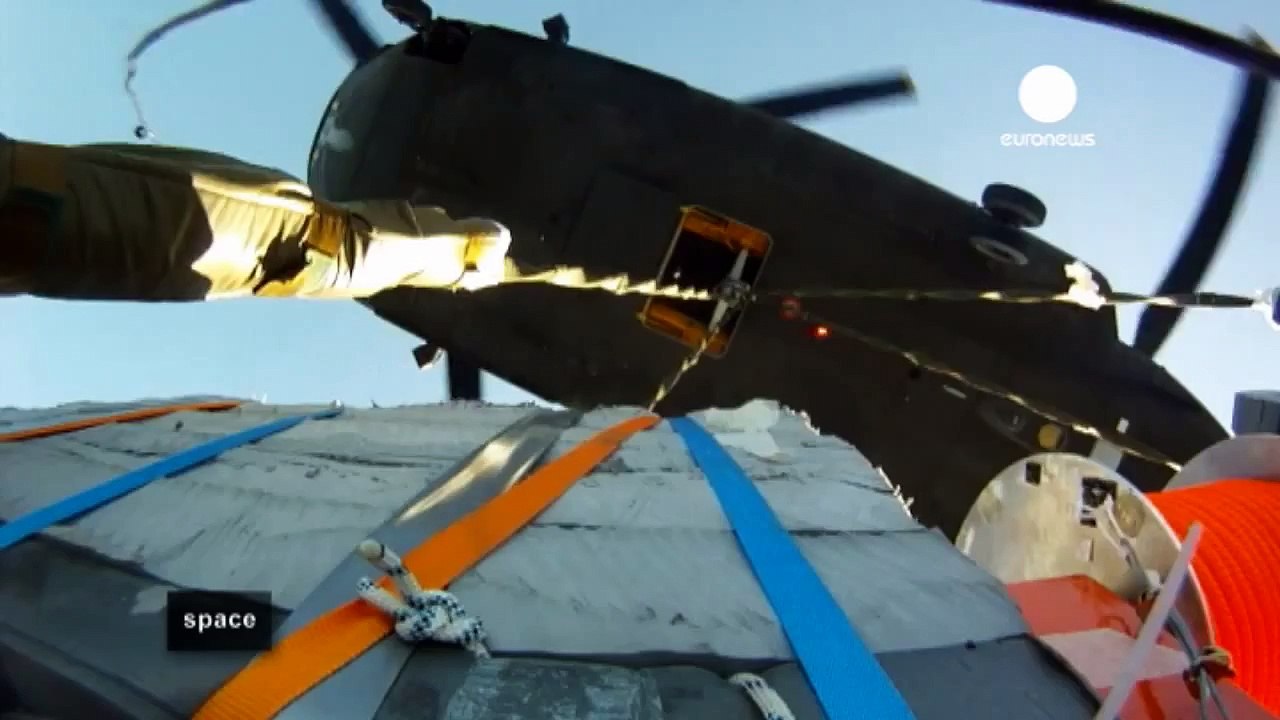 ESA Euronews: Splashdown - the re-entry test - video Dailymotion