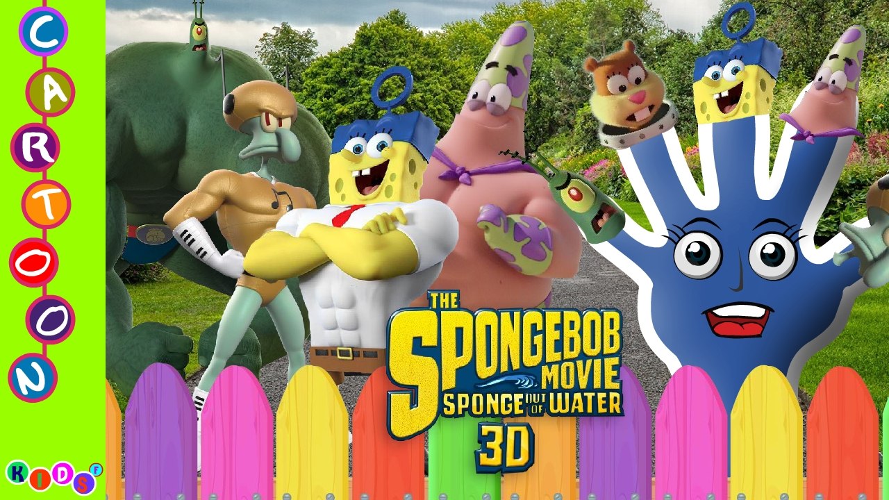 THE SPONGEBOB SQUAREPANTS MOVIE Finger Family By KidsF - Video Dailymotion