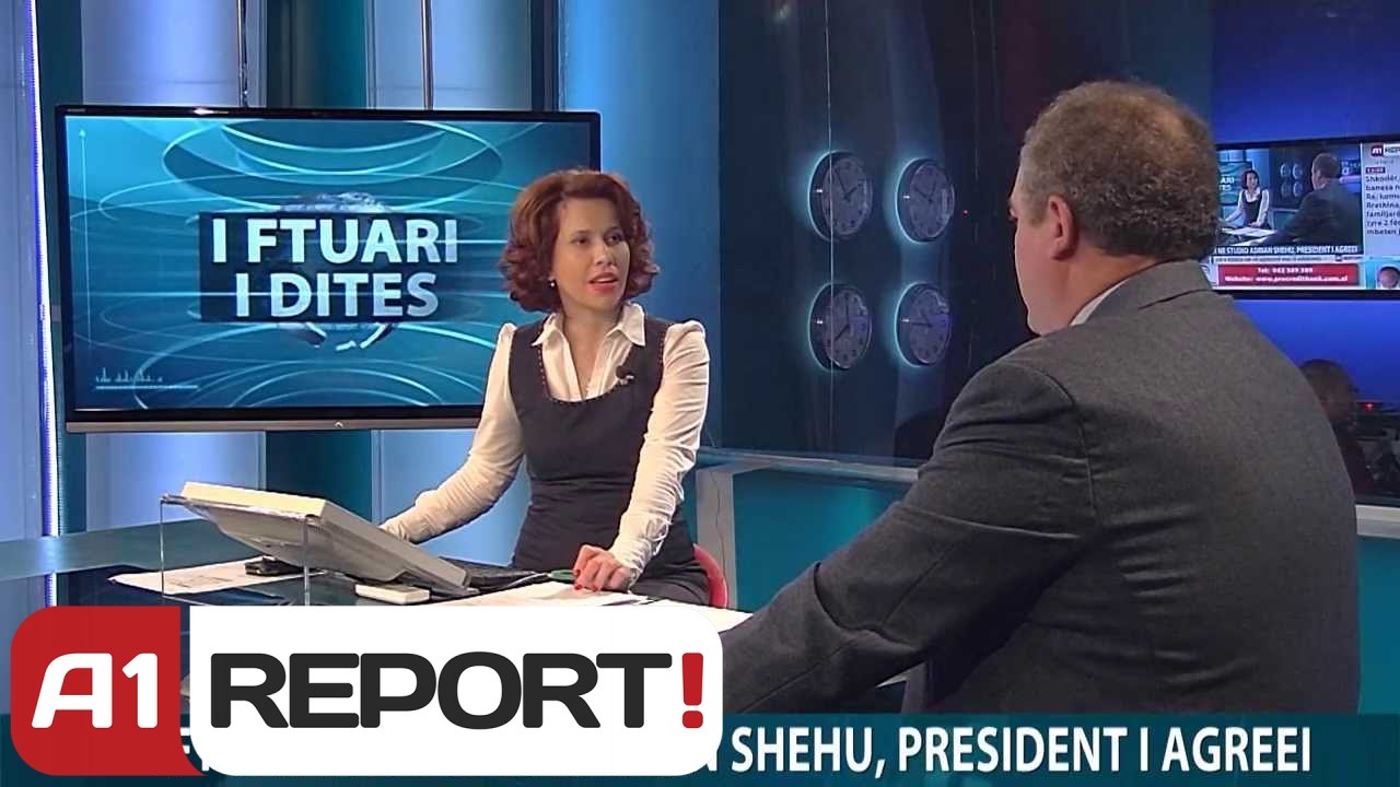 A1 Report - I ftuar në studio Adrian Shehu, 13 Janar 2014 - video ...