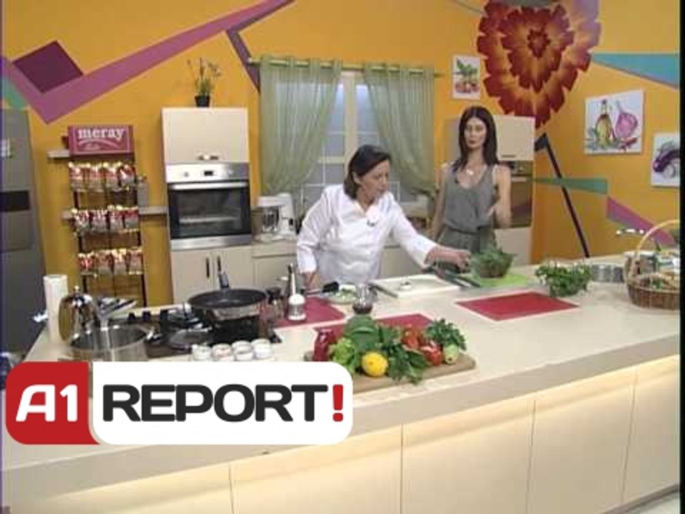 A1 Report - Të gatuajmë me Zonjën Tefta Receta Keke me lule laker ...