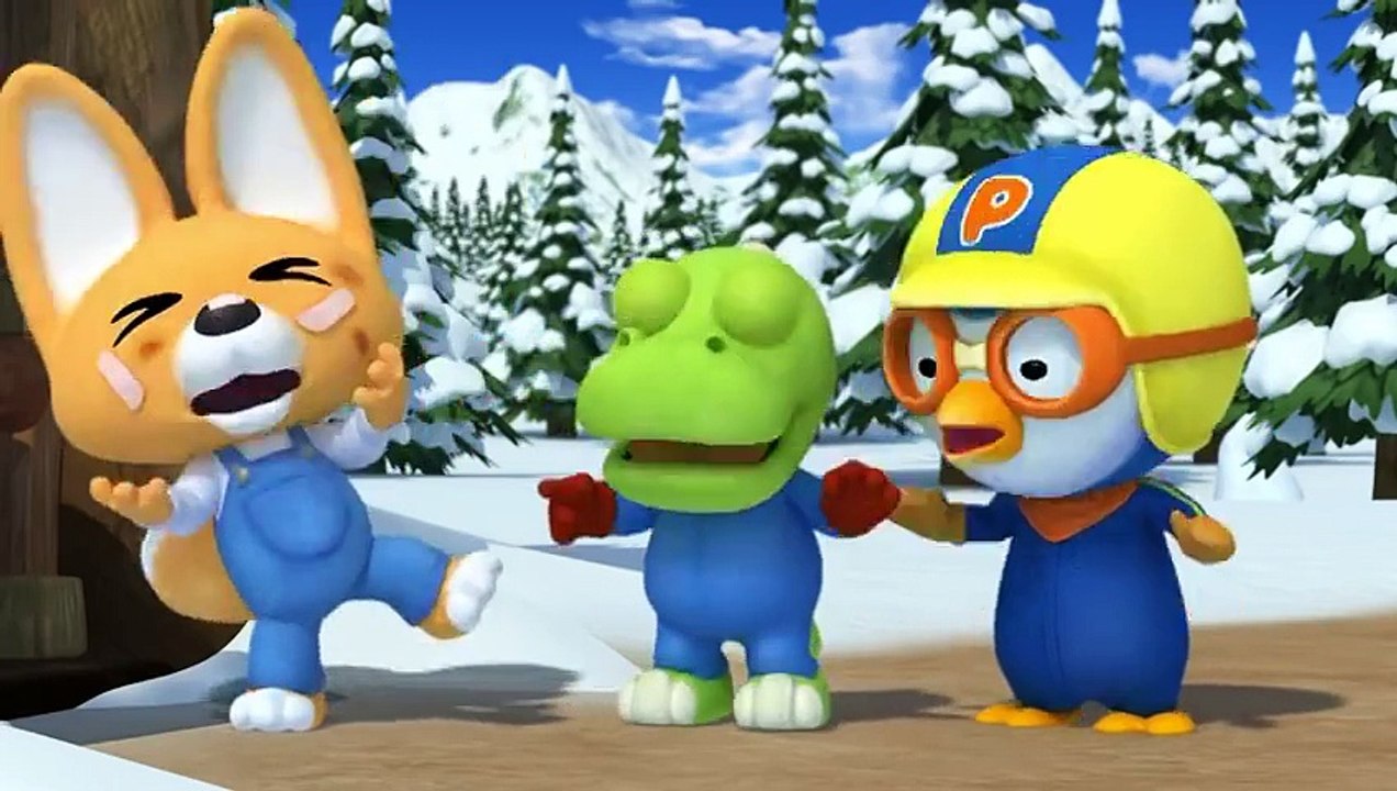 Pororo Season 4 English | Episode 06 I want to be good at ice skating ...