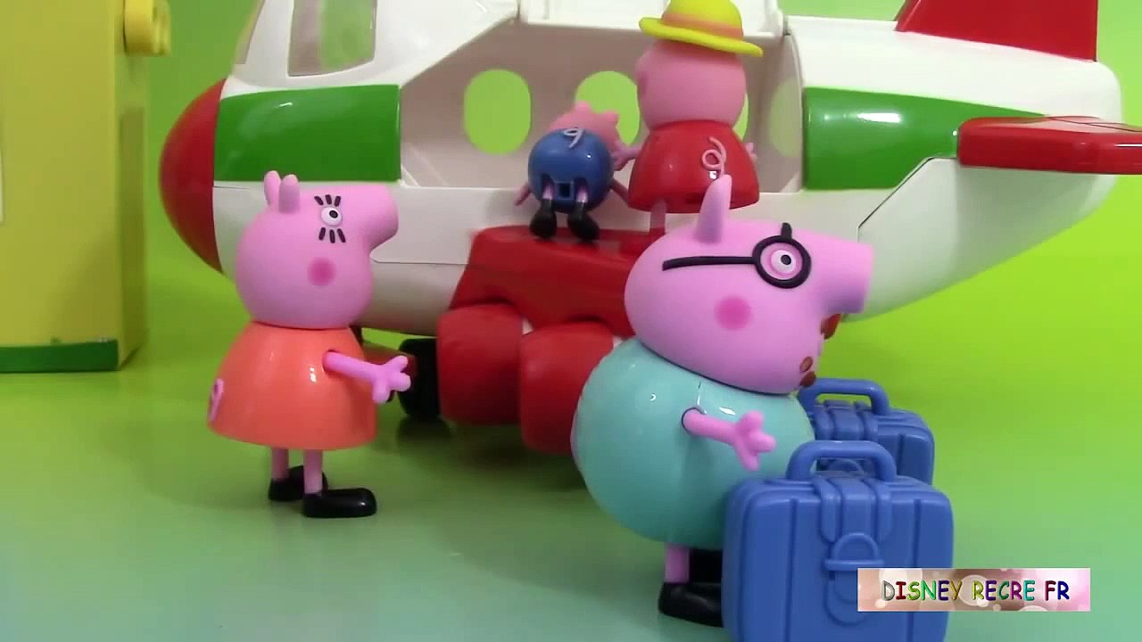 Peppa Pig Holiday Plane Avion des vacances Jouet ♥ Air Peppa Holiday ...