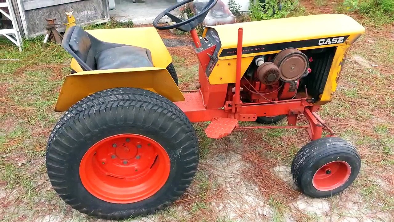 1968 Case 195 Garden tractor - video Dailymotion