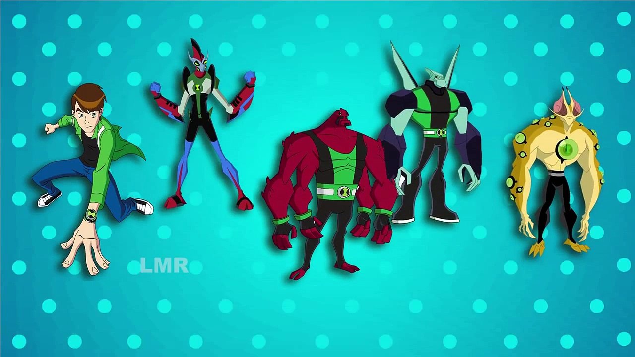 Ben Ten | Bugs Bunny | Cartoon Dog | Finger Family Nursery kids Song ...