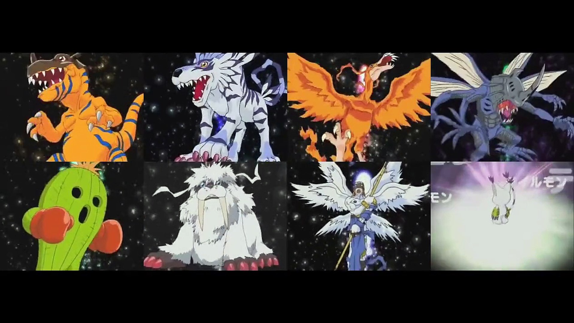 Digimon Season 1 Digivolutions