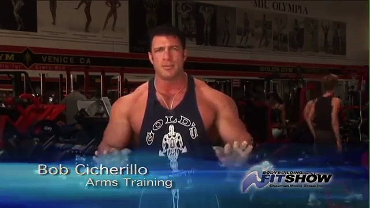 Bob Cicherillo trains biceps & triceps (part 1 of 4) - video Dailymotion
