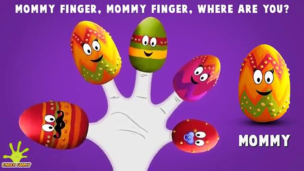 Nursery Rhymes - Easter Chocolate Egg Family - Finger Family Songs ...