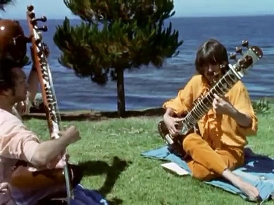 Ravi Shankar & George Harrison - A Sitar Lesson (Big Sur, 10 June 1968 ...