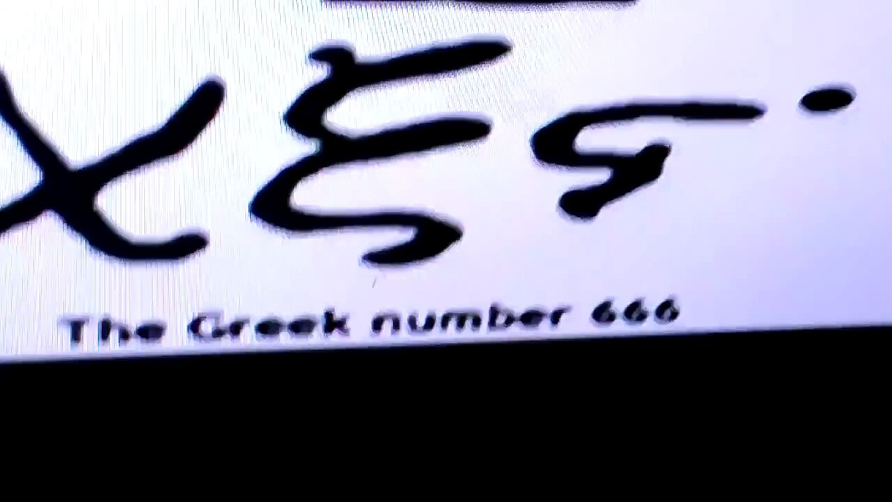 Number Of The Beast, 666 (χξϛʹ) Greek to ISIS Arabic! Catholicism ...