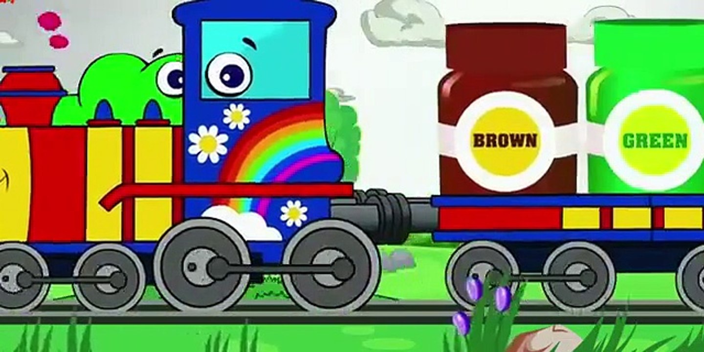 Color Train for Children | Color Train Song | Learn Colors with KIDS ...
