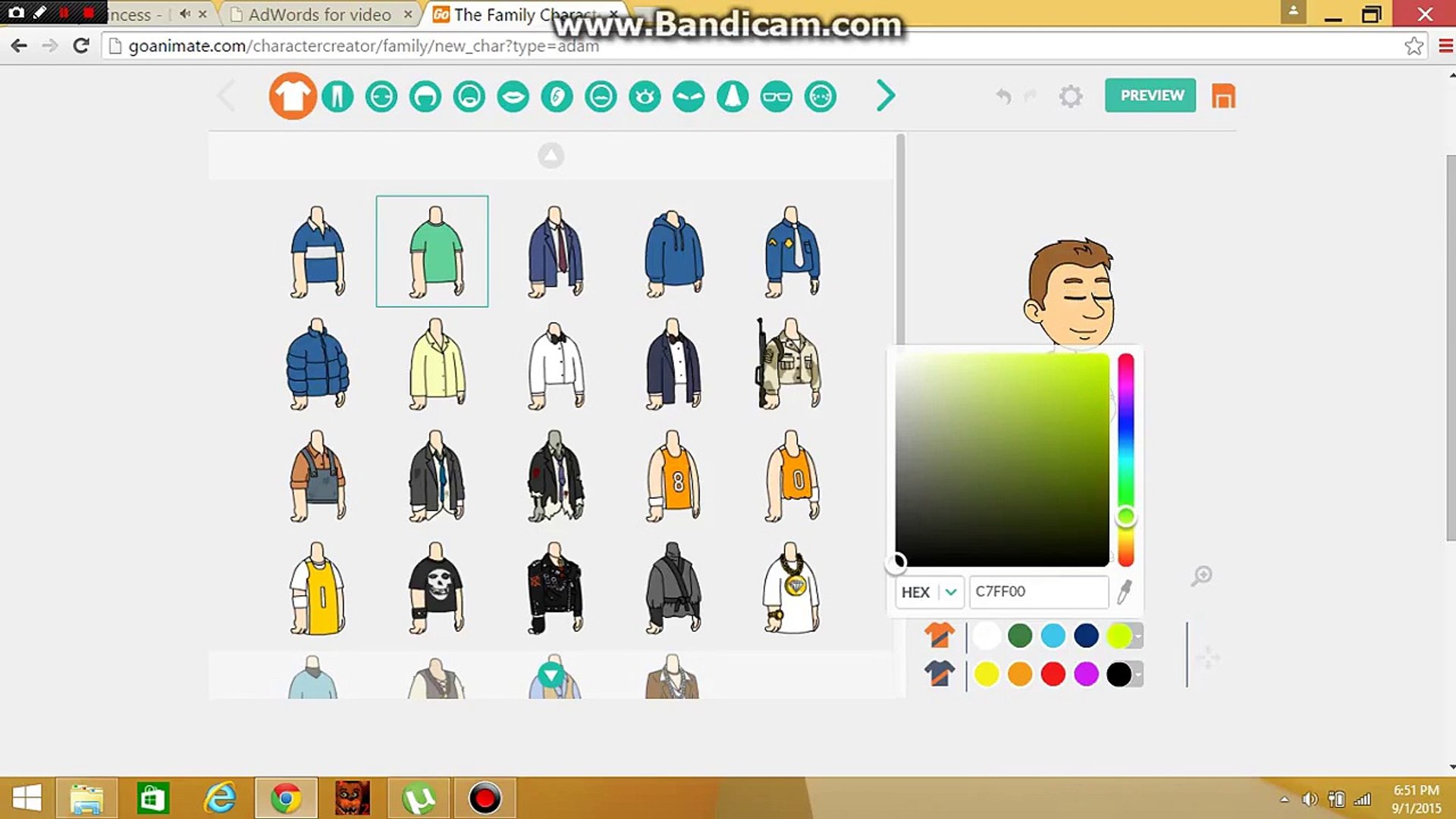 Goanimate Character Creator Family