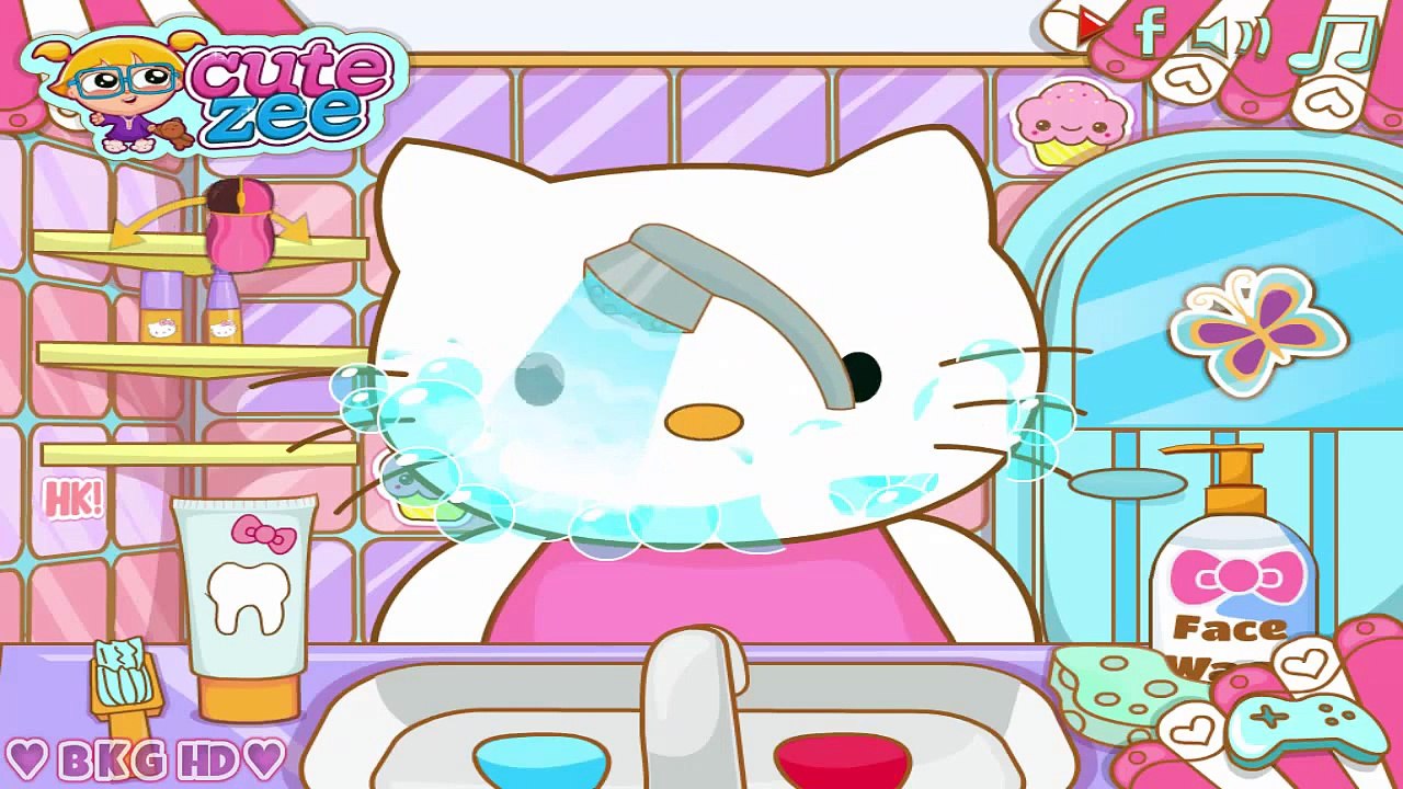 Hello Kity Goes to School ♥ Hello Kitty Video Game for Kids - video ...