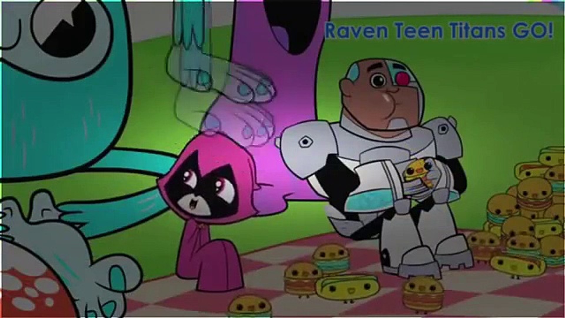 Teen Titans Raven And Beast Boy Kids