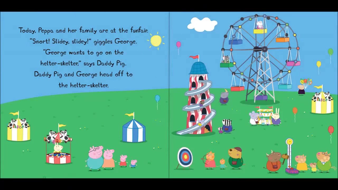 Peppa Pig Fun at the Fair Childrens books Nursery Rhymes - video ...