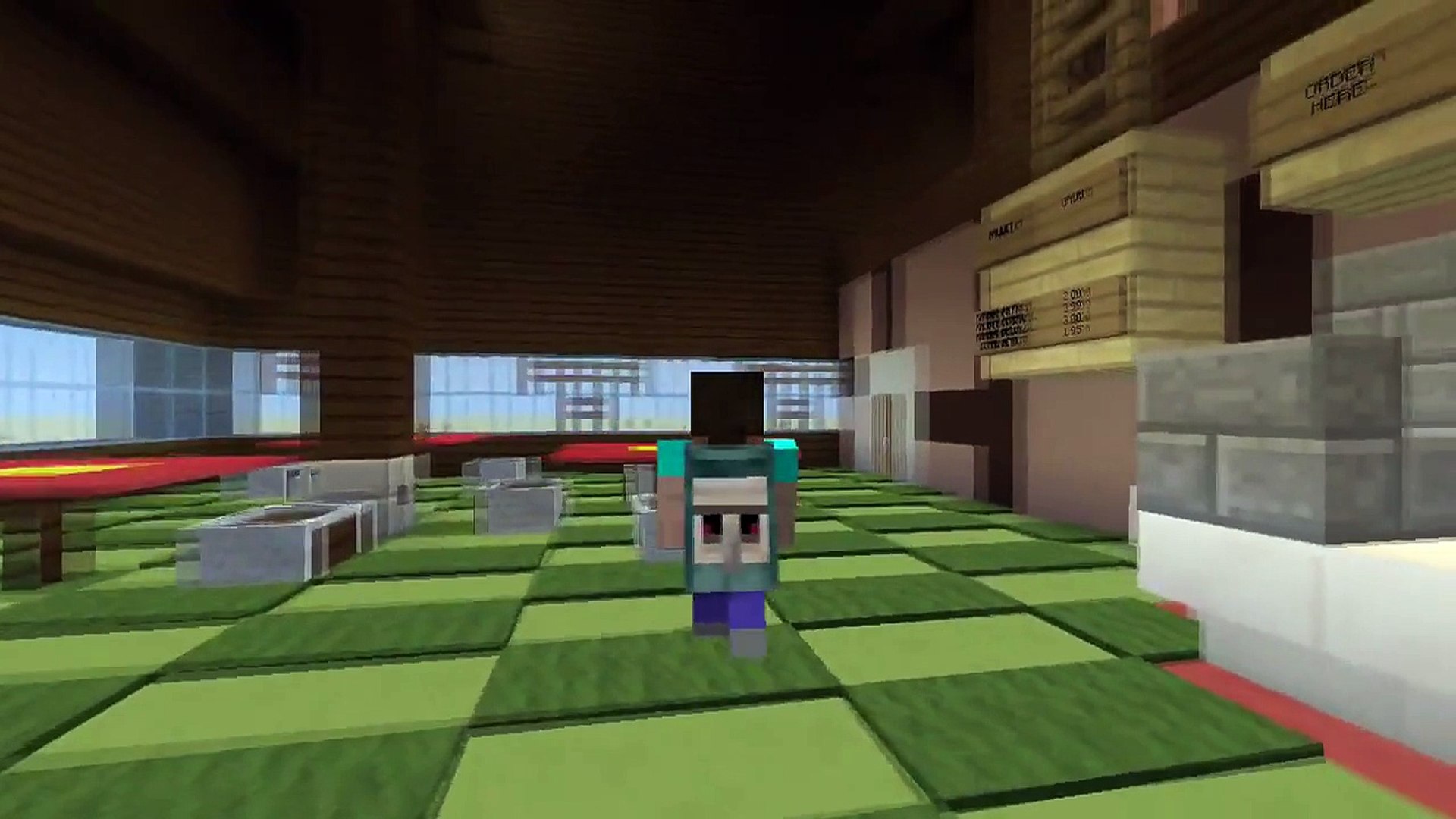 Krusty Krab Minecraft Inside