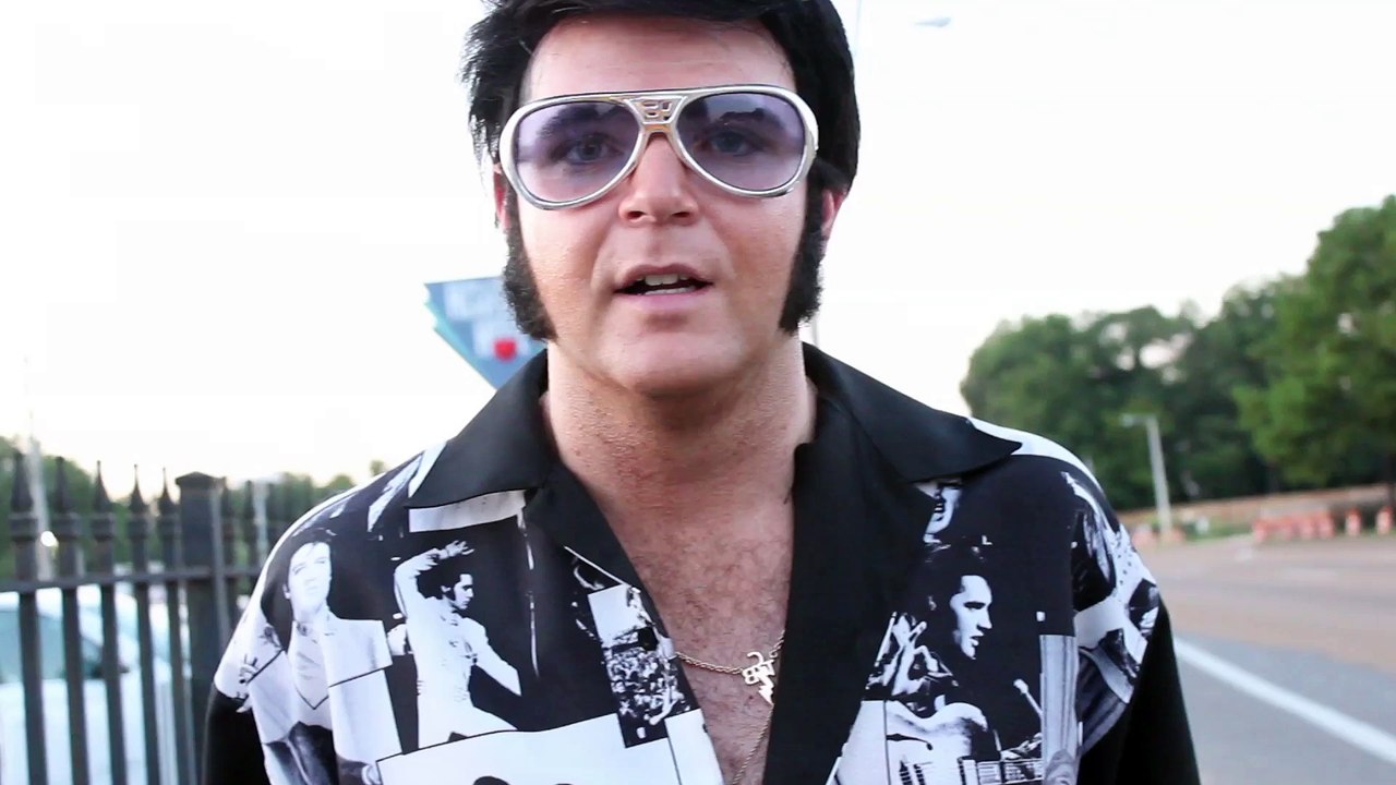 Jack Gatto cuts an ad for Walkin' On The Blvd Elvis Week 2015 - video ...