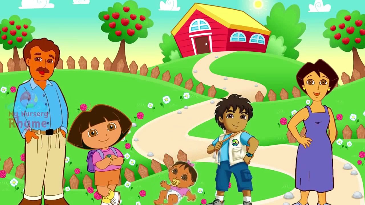 Nursery Rhymes Collection Song Cartoon Dora the Explorer Kinder ...