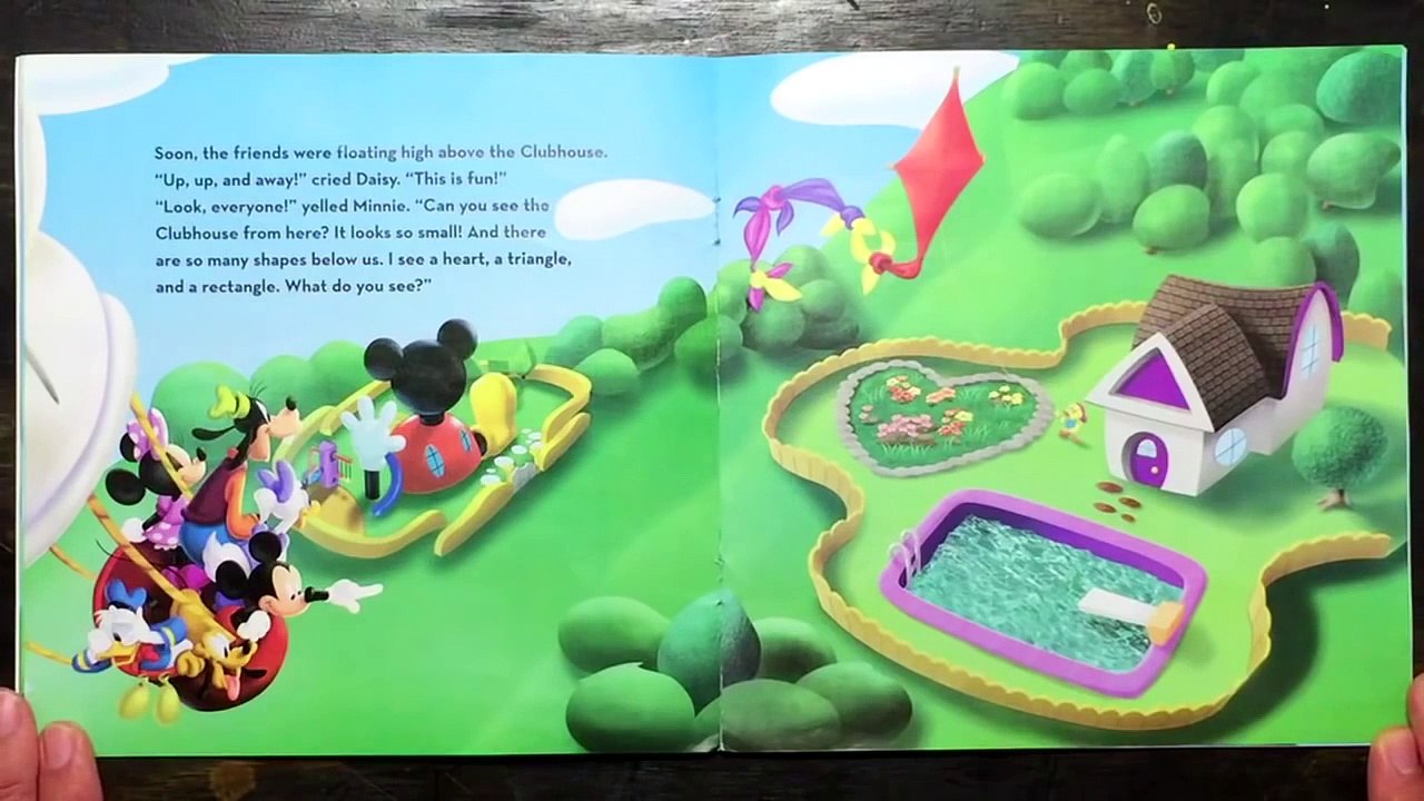 Disney Mickey Mouse Clubhouse read along aloud story book for children ...