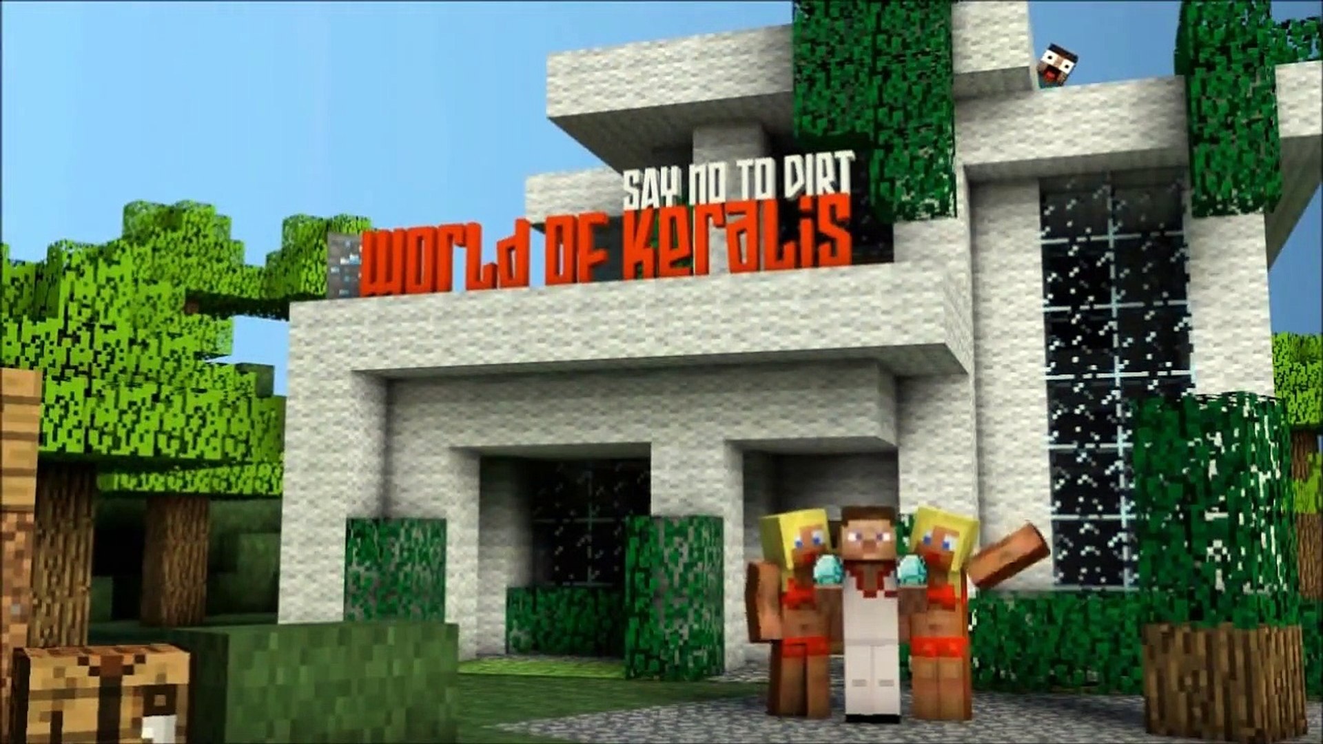 Minecraft Modern House Tutorial Keralis