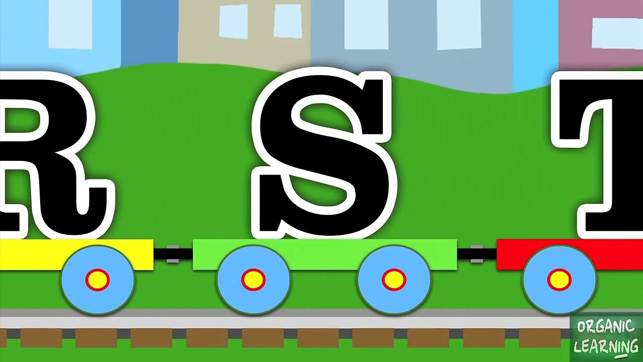 The ABC Alphabet Train Teaching ABCs Learning English Alphabet | song ...