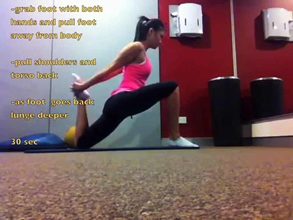 Vid #24: Front splits and Needle Scale training. Stretches for ...