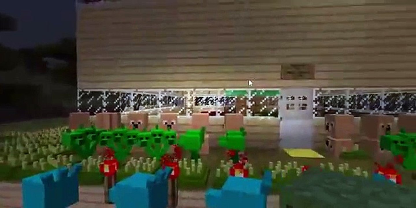 Plants vs. Zombies 2 Minecraft Mod In Crazy Dave's House! - video ...