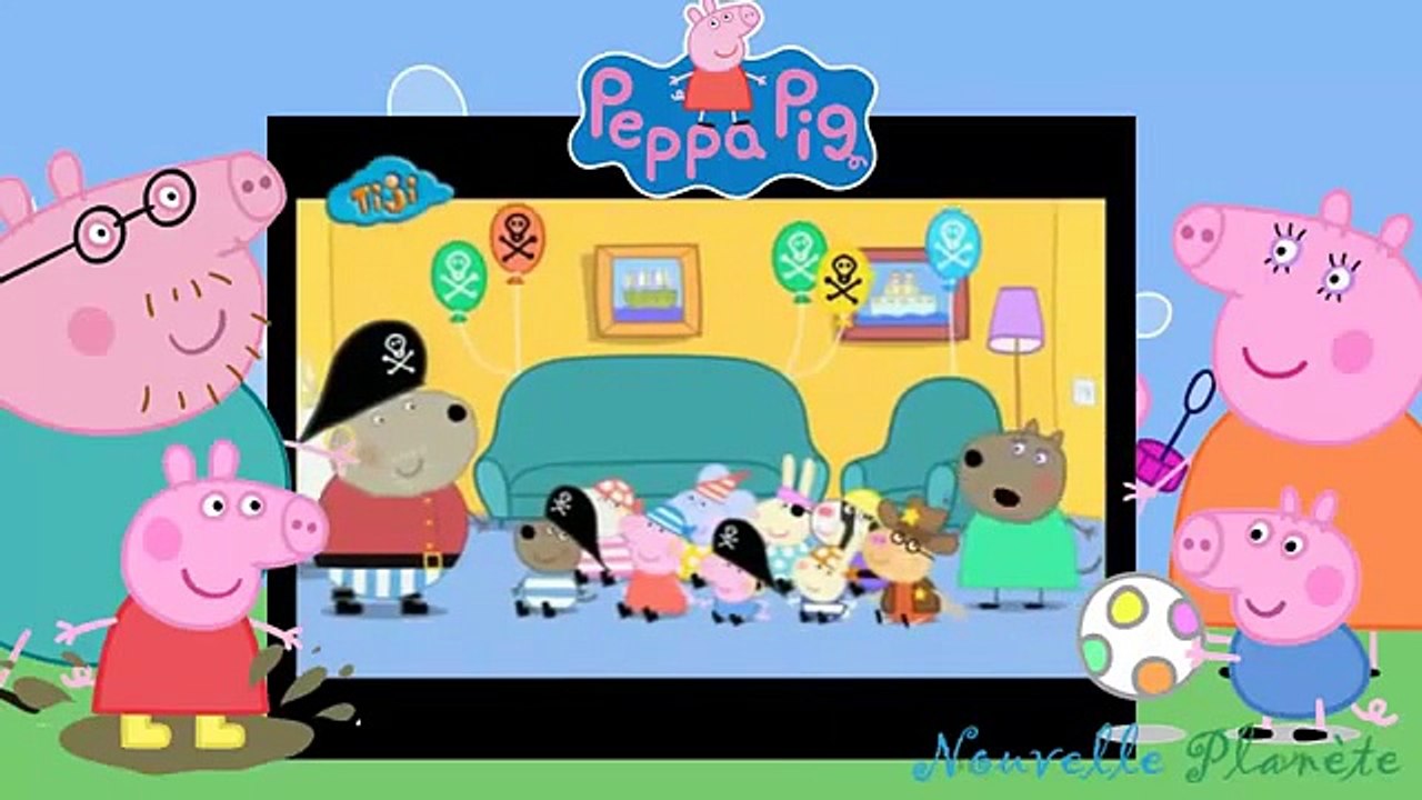 PEPPA PIG COCHON En Français Peppa Episodes La fete d'anniversaire ...