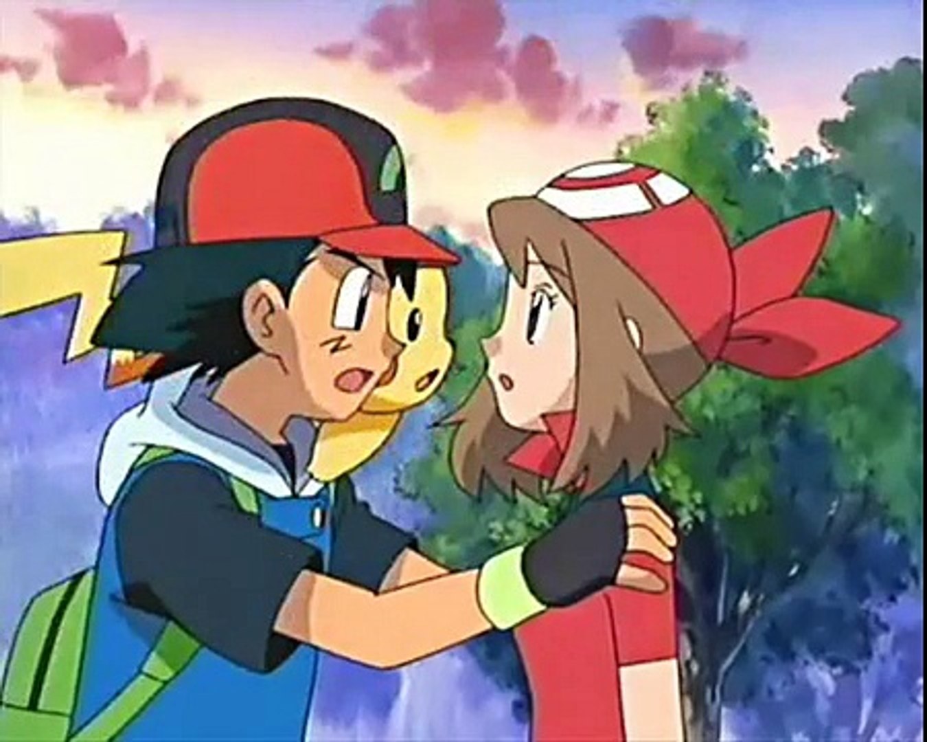 Ash And May Kiss