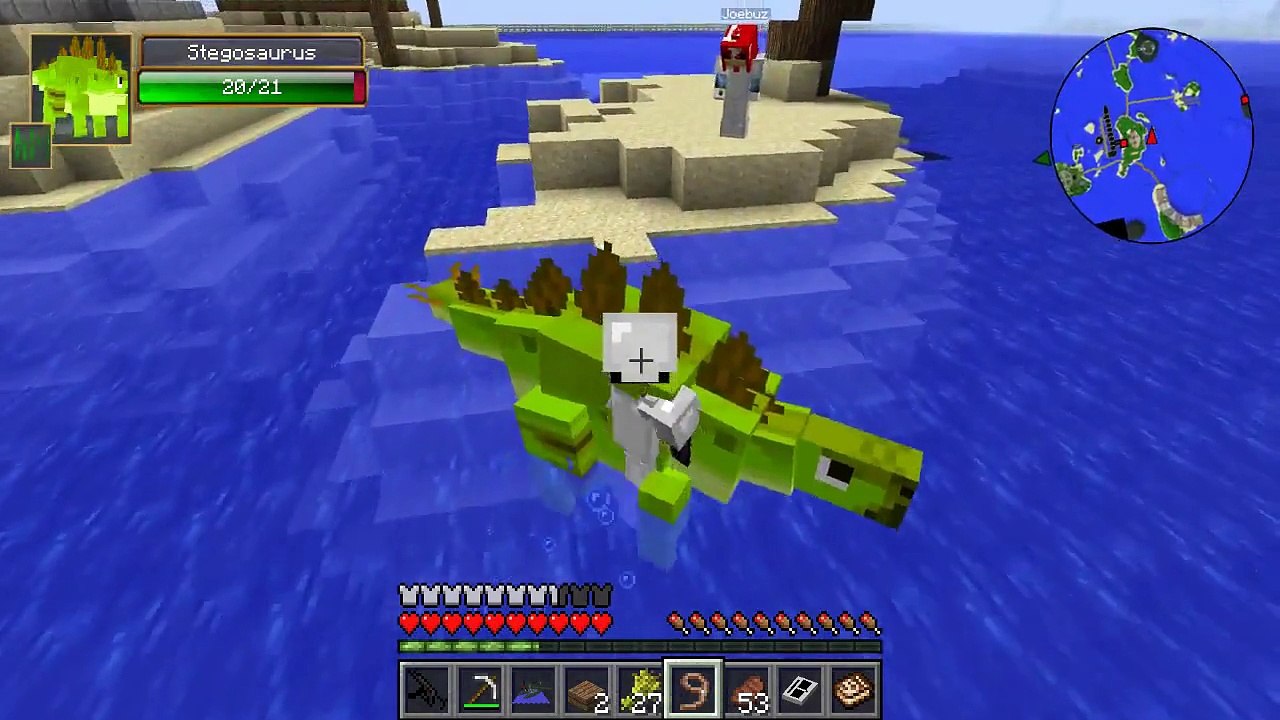 Minecraft Dinosaurs Jurassic Craft Modded Survival Ep 74! JURASSIC ...
