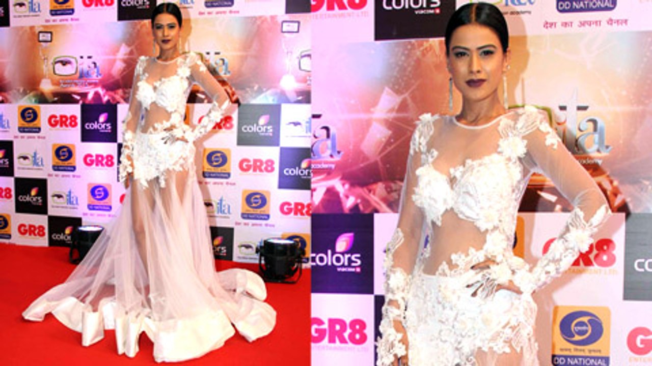 Nia Sharma aka Roshni of Jamai Raja In Stunning White Gown | Gr8 ITA ...