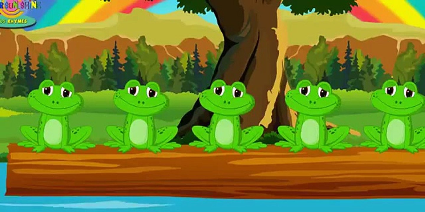 Five Little Speckled Frogs | English Nursery Rhyme - video Dailymotion