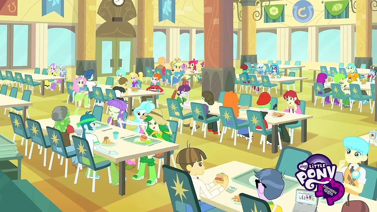 My Little Pony: Equestria Girls - Cafeteria Song Music Video - video ...