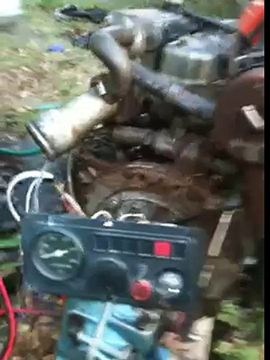 starting Yanmar 4JH3E Marine Diesel Engine 56HP - video Dailymotion