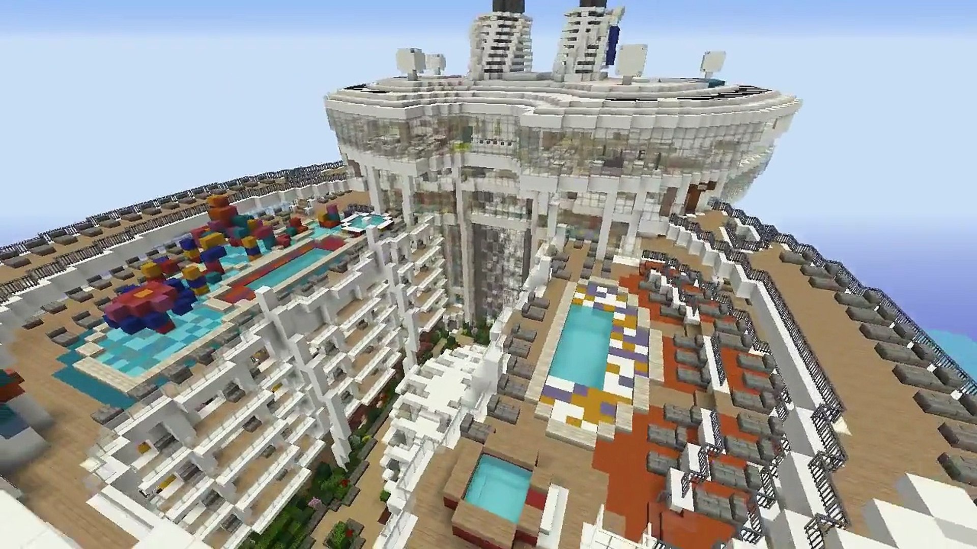 Minecraft Cruise Ship Oasis Of The Seas