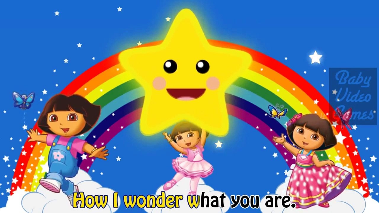 Kids Cartoon Songs Dora the Explorer Nursery Rhymes and Dora Twinkle ...
