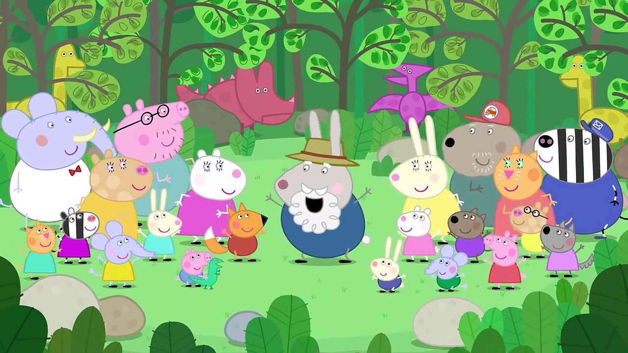 Peppa Pig - Grampy Rabbit's Dinosaur Park (HD) - video Dailymotion