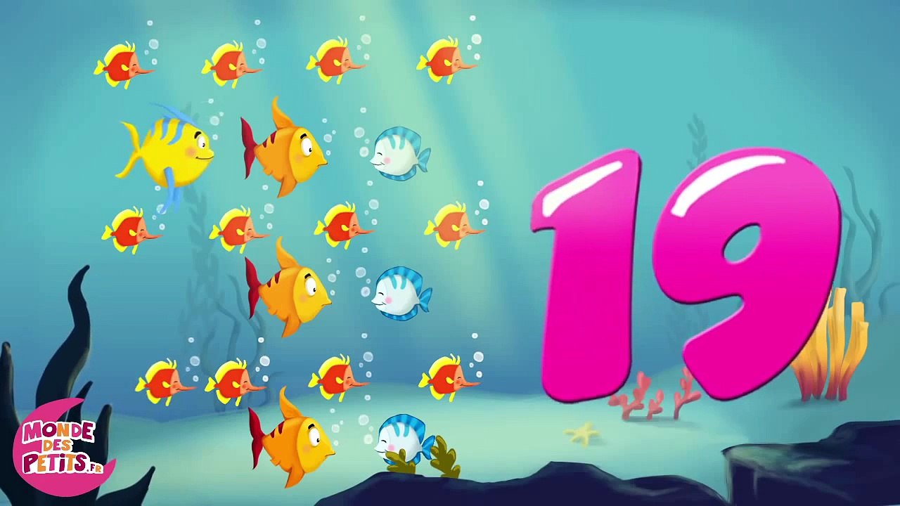 Apprendre les nombres de 10 à 20 (français) - video Dailymotion