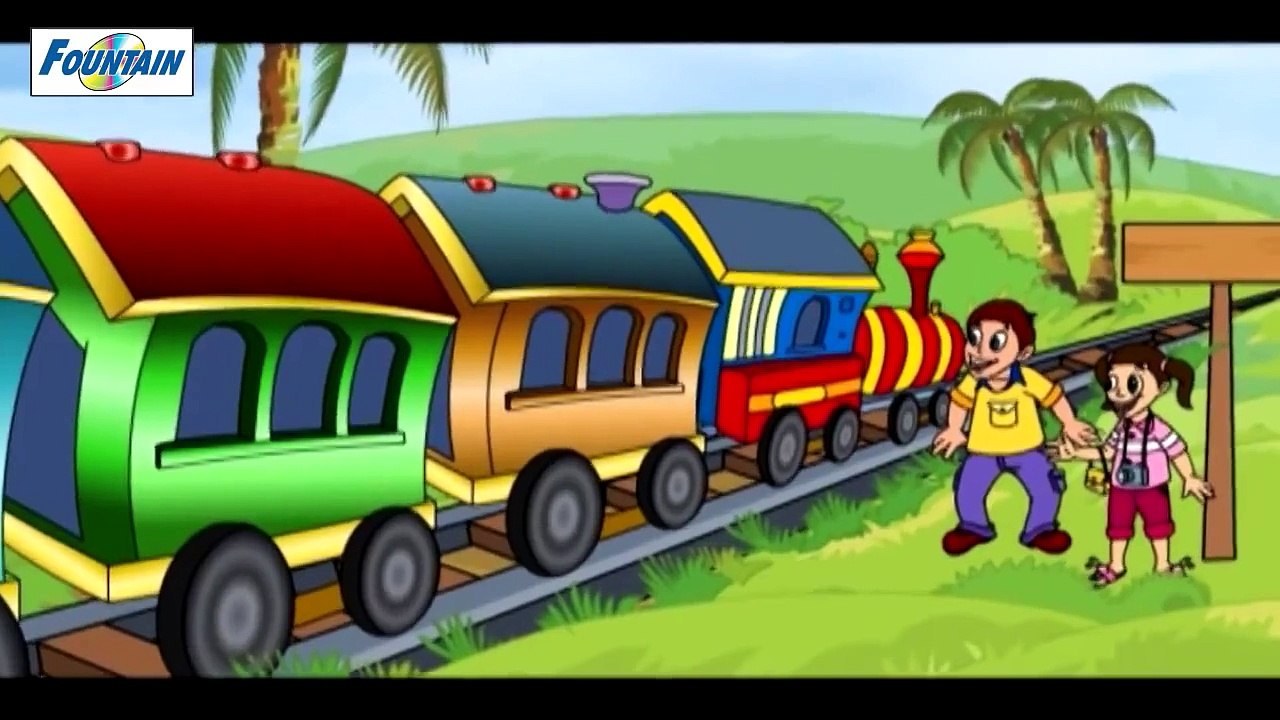 Puff A Train Nursery Rhyme - English Animated Children Song - video ...