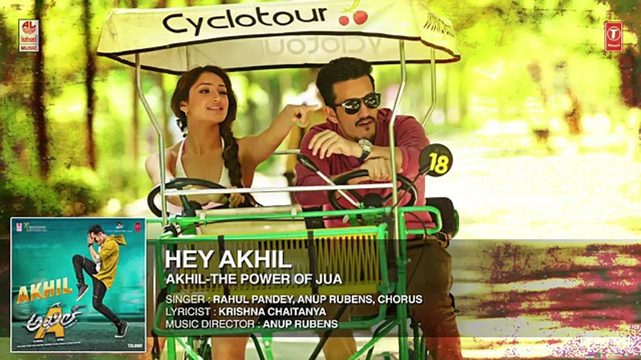 Akhil (2015) Hey Akhil Full Song Akhil Akkineni, Sayesha - video ...