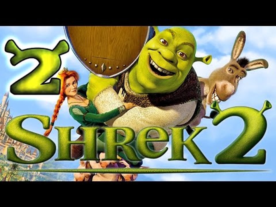 Shrek 2 Game Walkthrough Part 2 (PS2, XBOX, Gamecube) 2: Spooky Forest ...