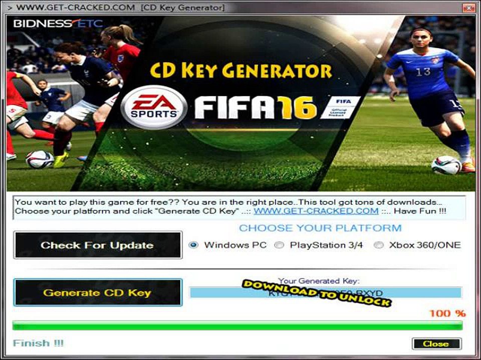 Télécharger FIFA 16 Octobre ici à 2015 générateur de clé - video ...