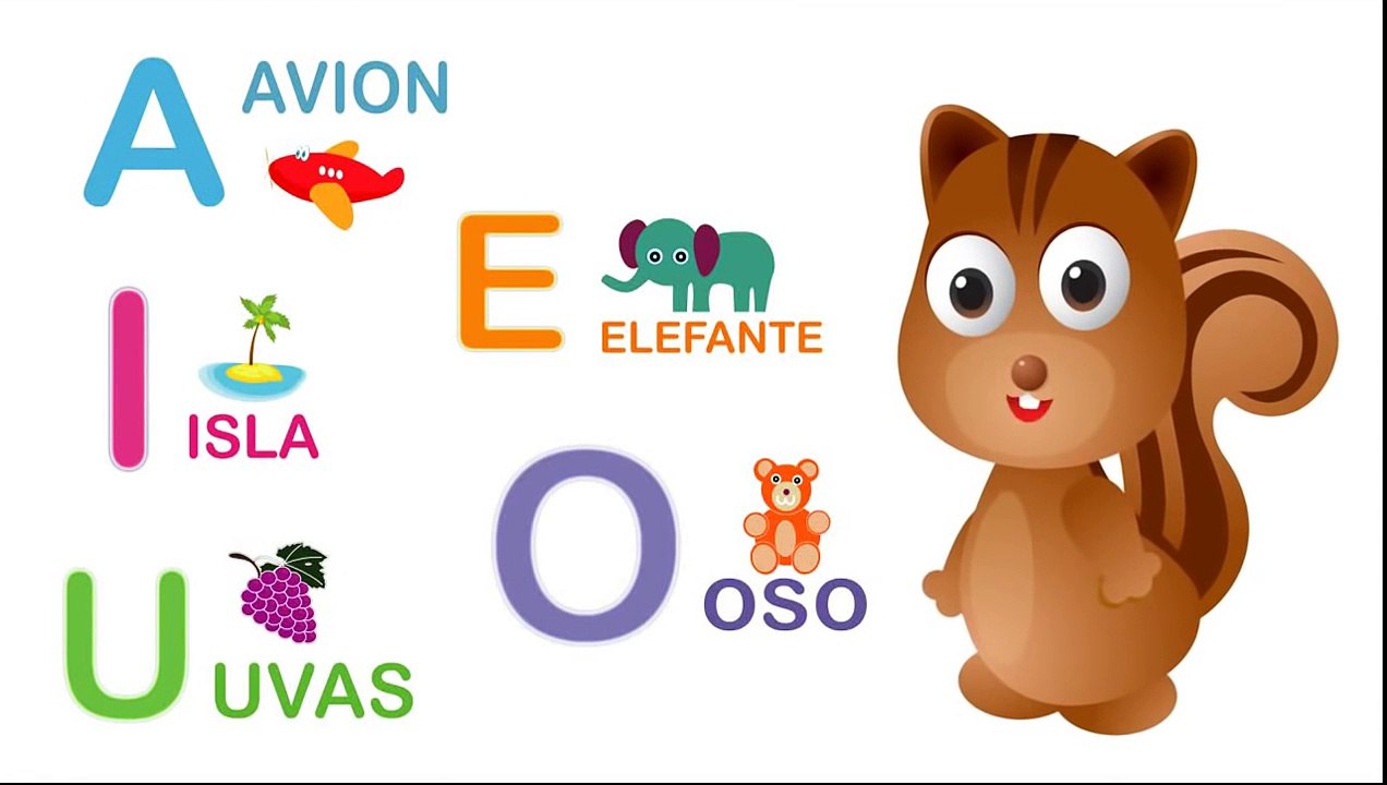 Colores, números y vocales para niños en español - Video Infantil ...