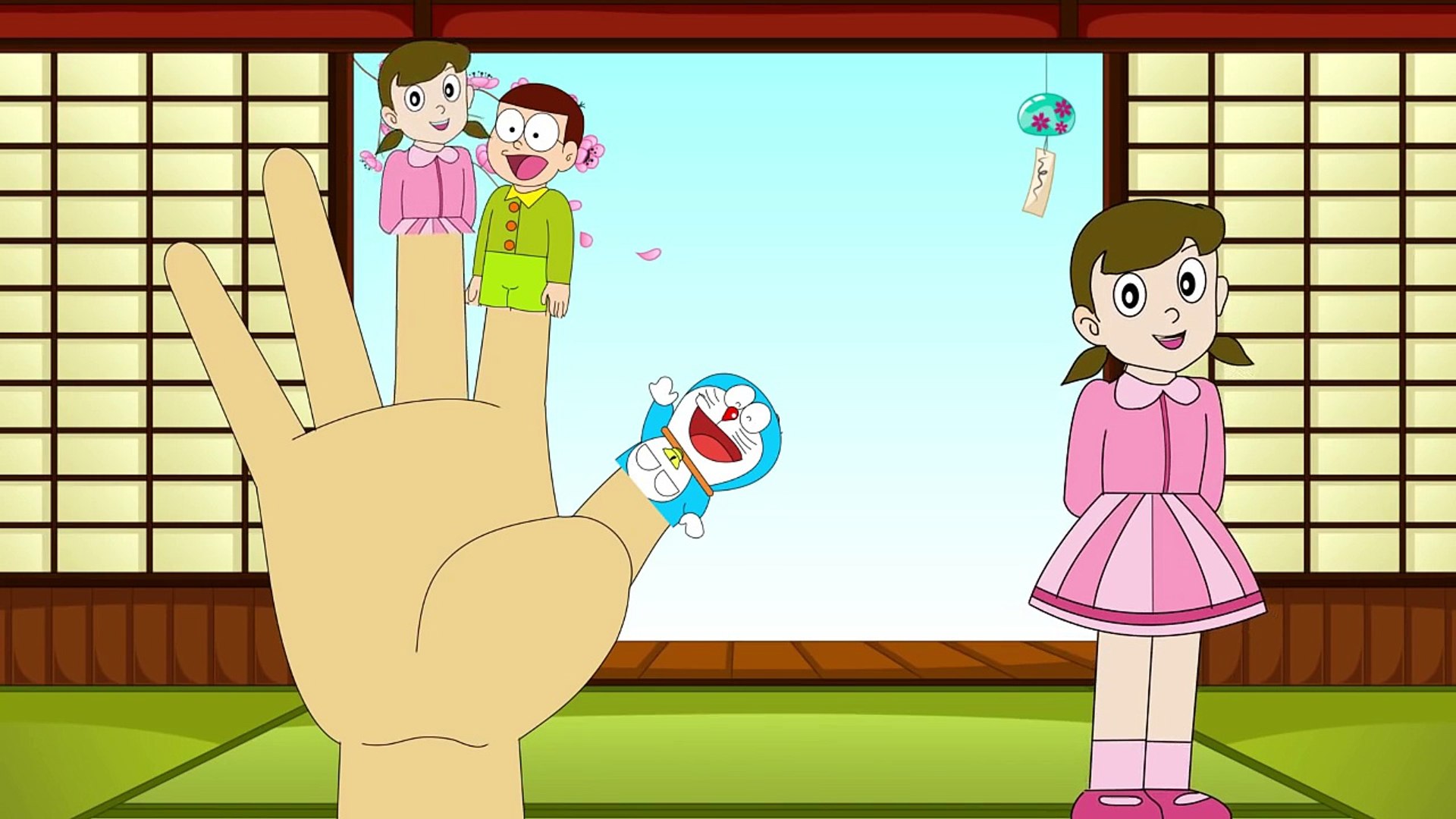 Finger Family Coloring