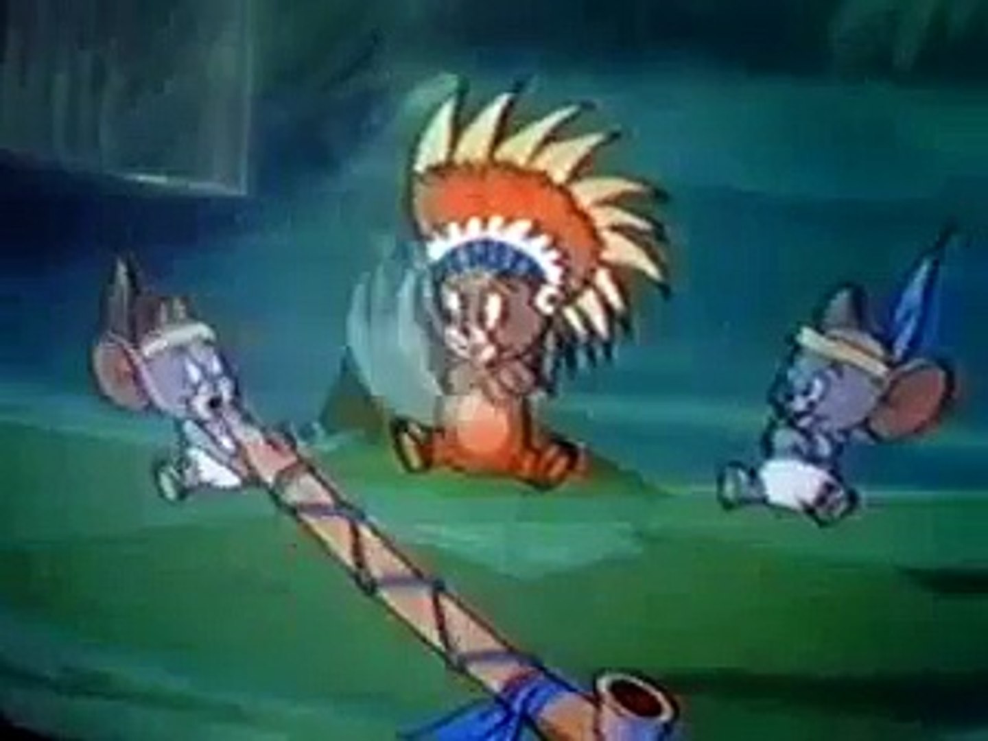 Tom E Jerry Gif Fumando