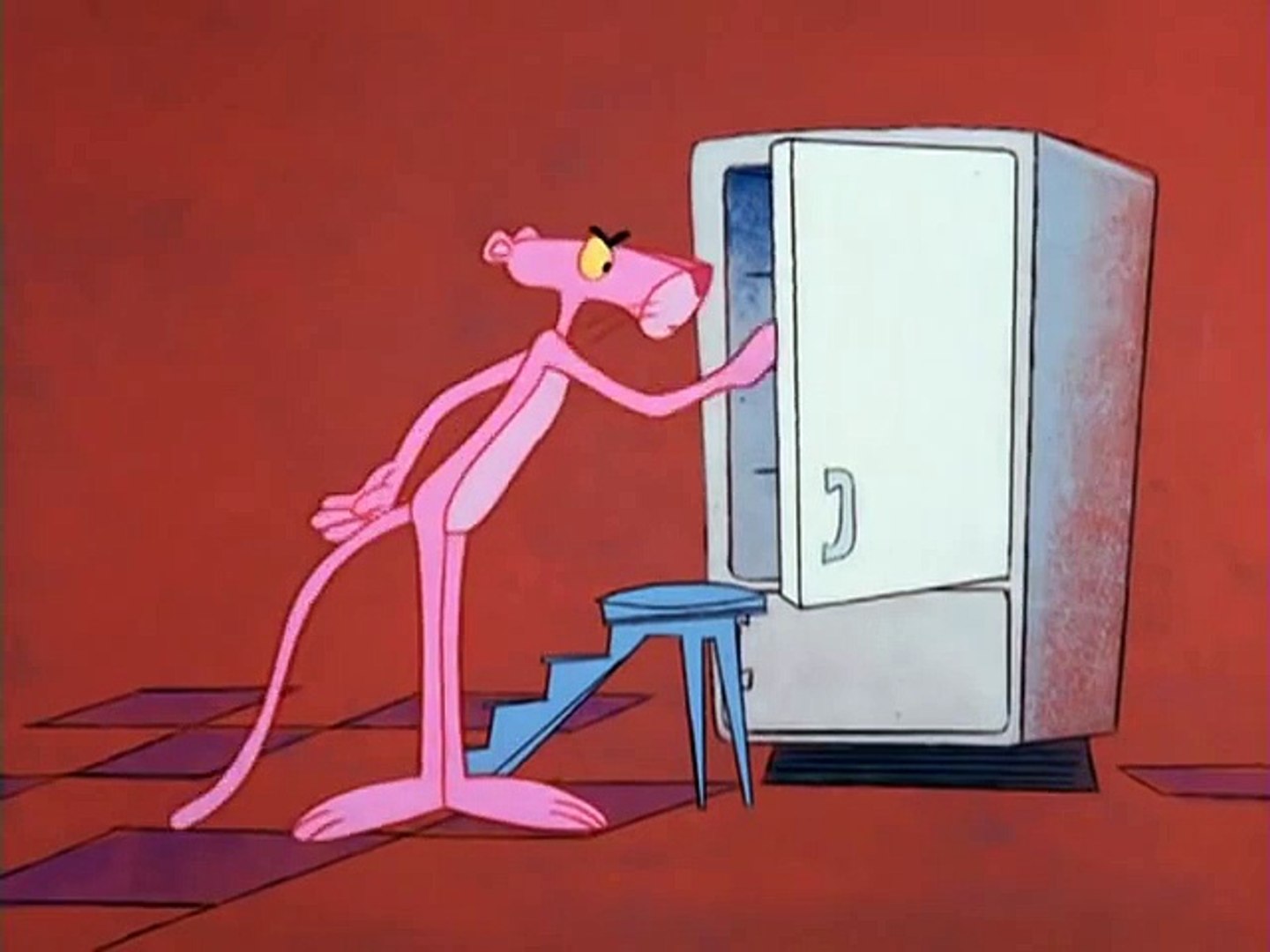 Angry Pink Panther