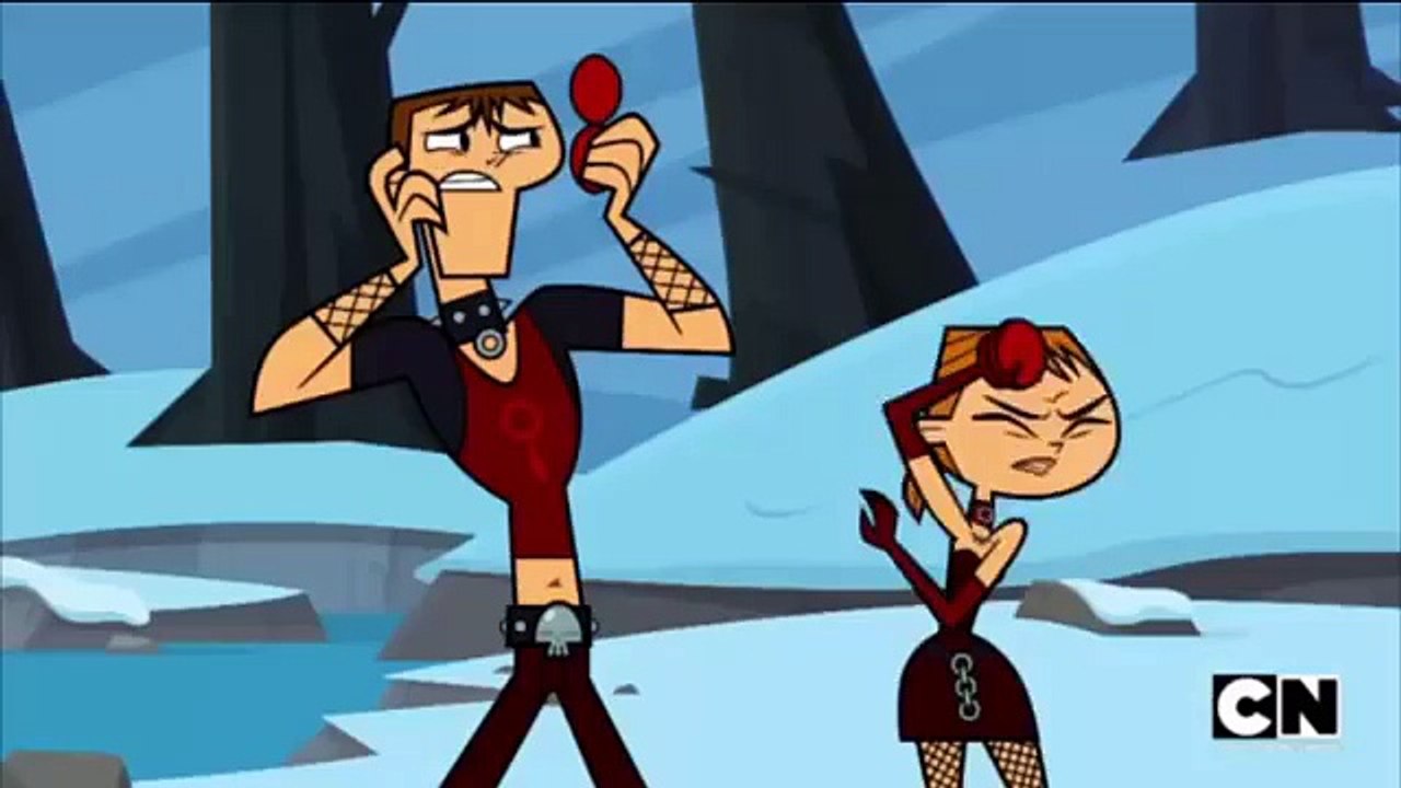 Total Drama The Ridonculous Race - The Goths With Out There Makeup ...