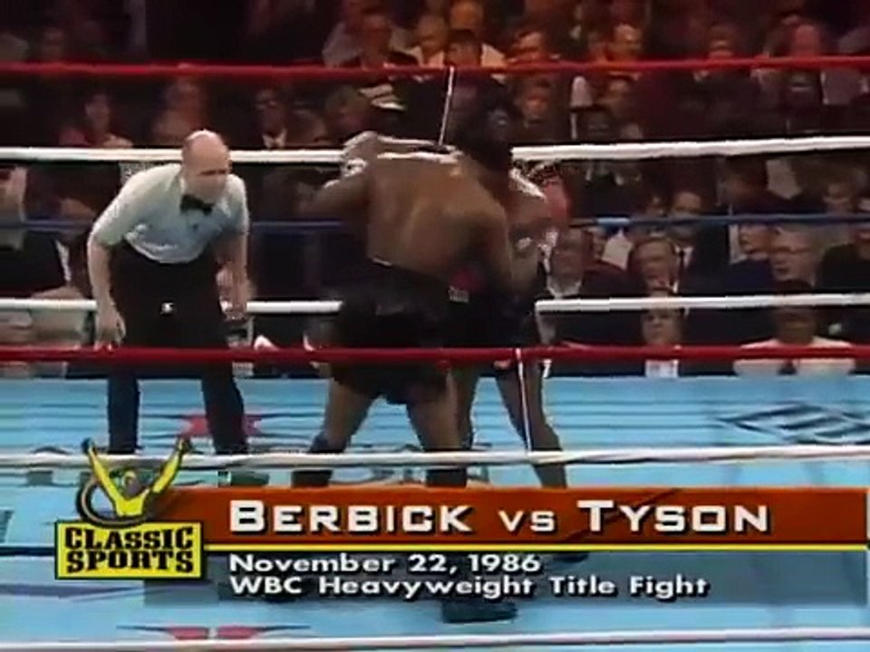 MIKE TYSON first title fight - video Dailymotion
