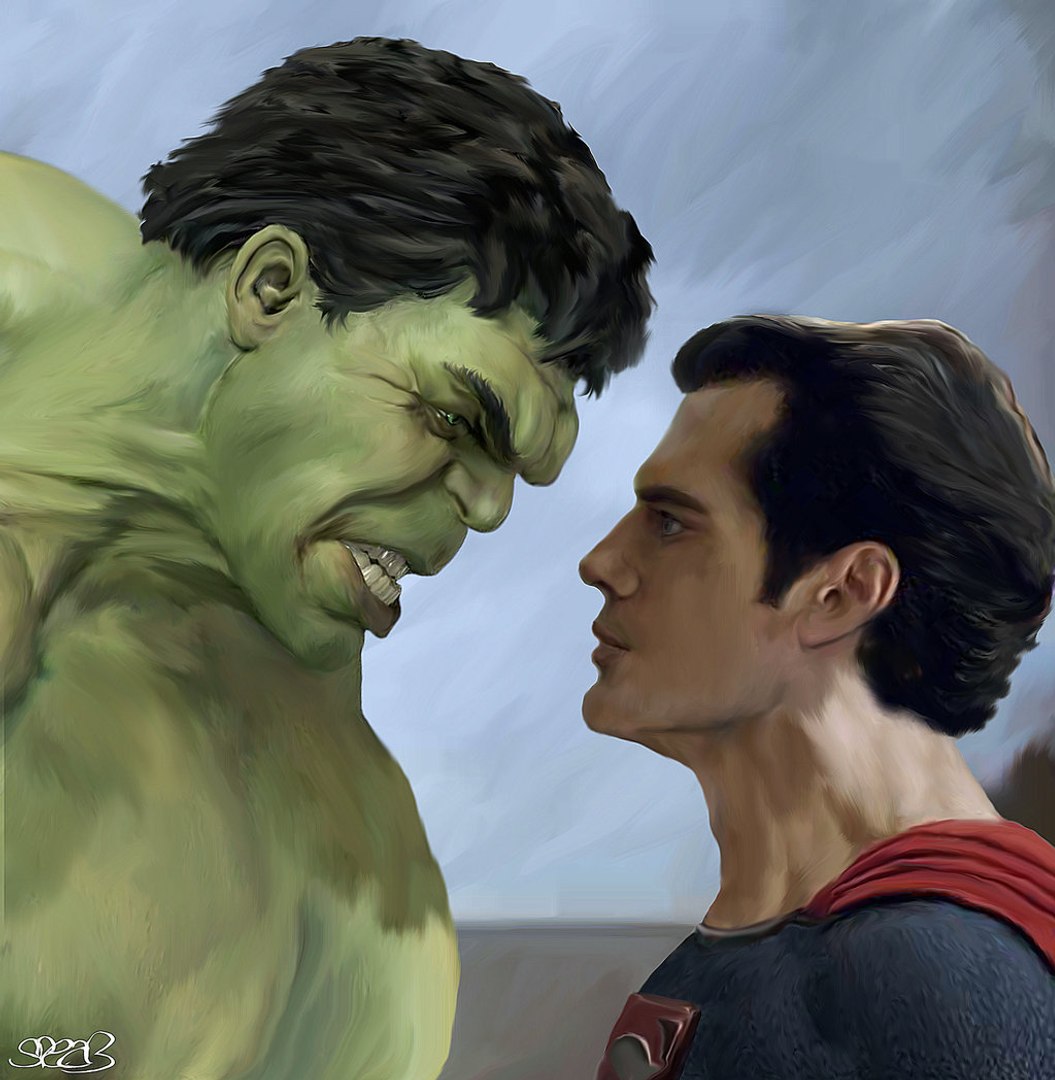 Hulk Vs Superman Animado