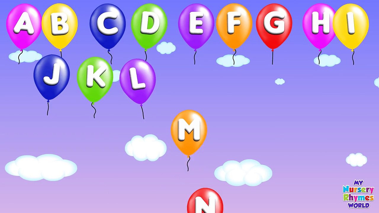 Learn ABCs with Alphabet Balloons Song | ABC Songs for Children ...