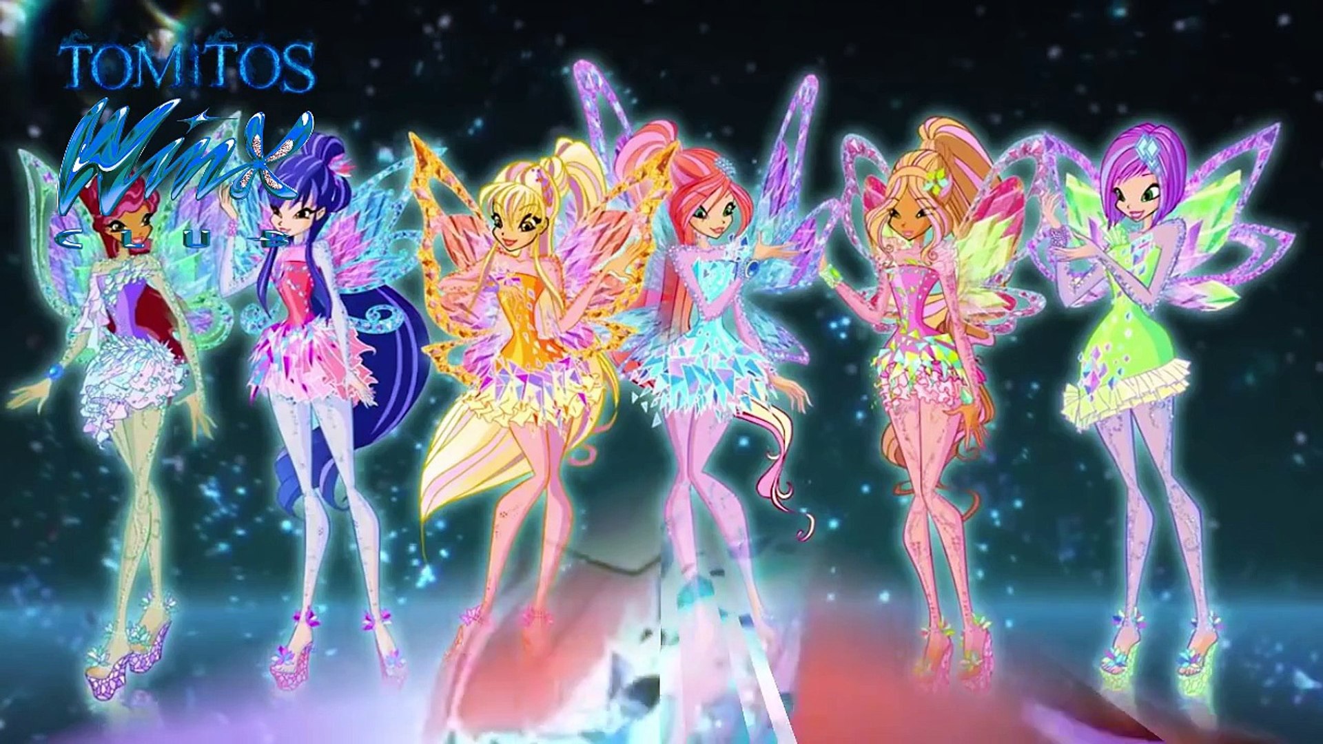 Winx Club Dimentix Transformation English First Design Of Magic Winx